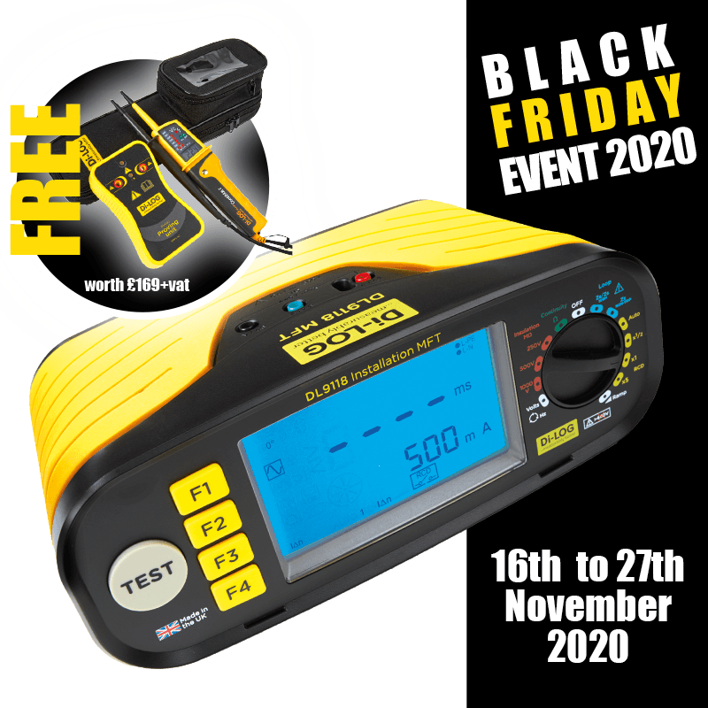 Di-Log DL9118 | 18th Edition Advanced Multifunction Tester | Built in ...