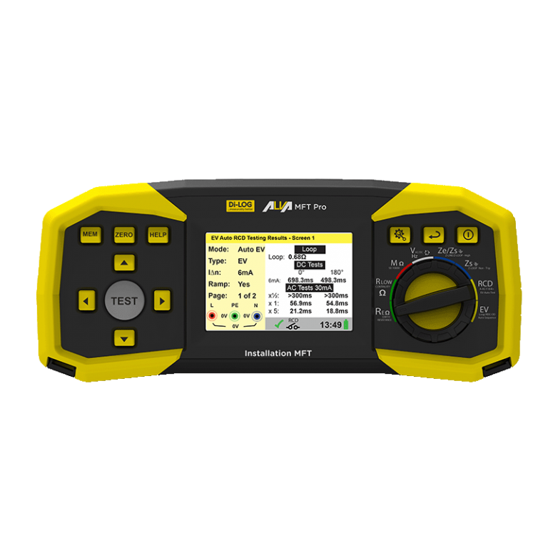 ALVA MFT Pro - Installation Multifunction Tester | Di-LOG | MFT