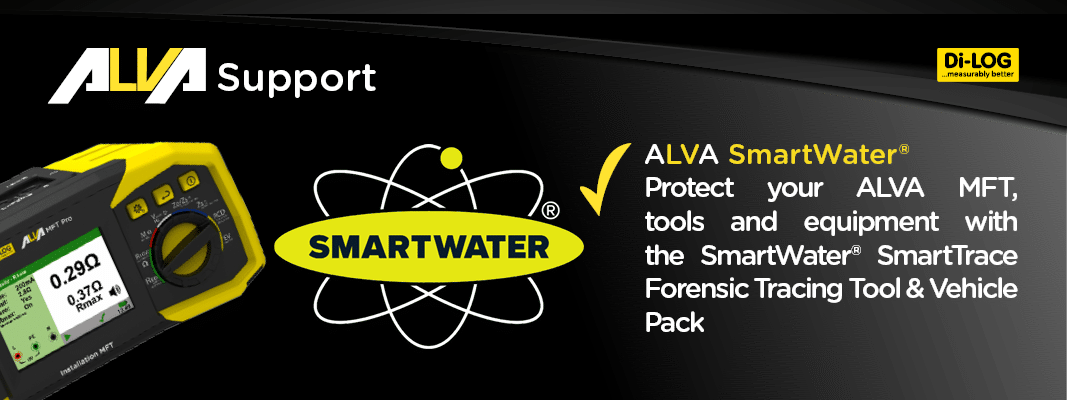 ALVA Support SmartWater Banner | Di-LOG